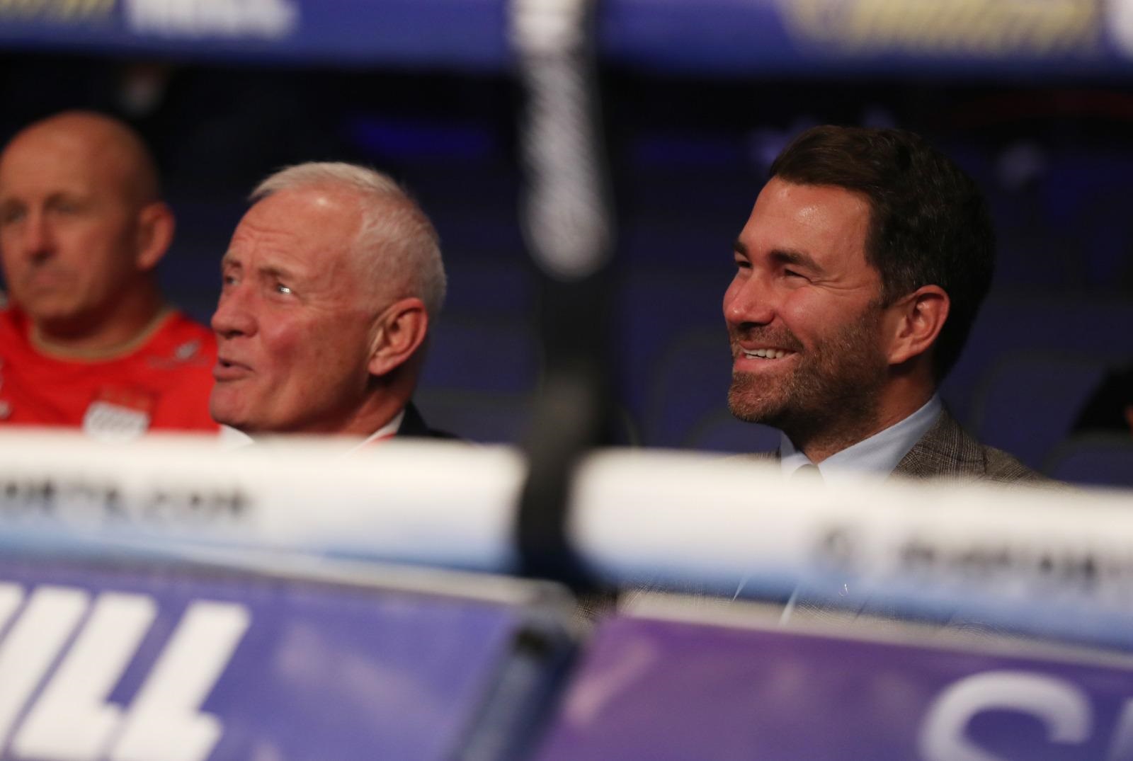 Barry Hearn OBE steps aside as Eddie Hearn becomes Matchroom Sport ...
