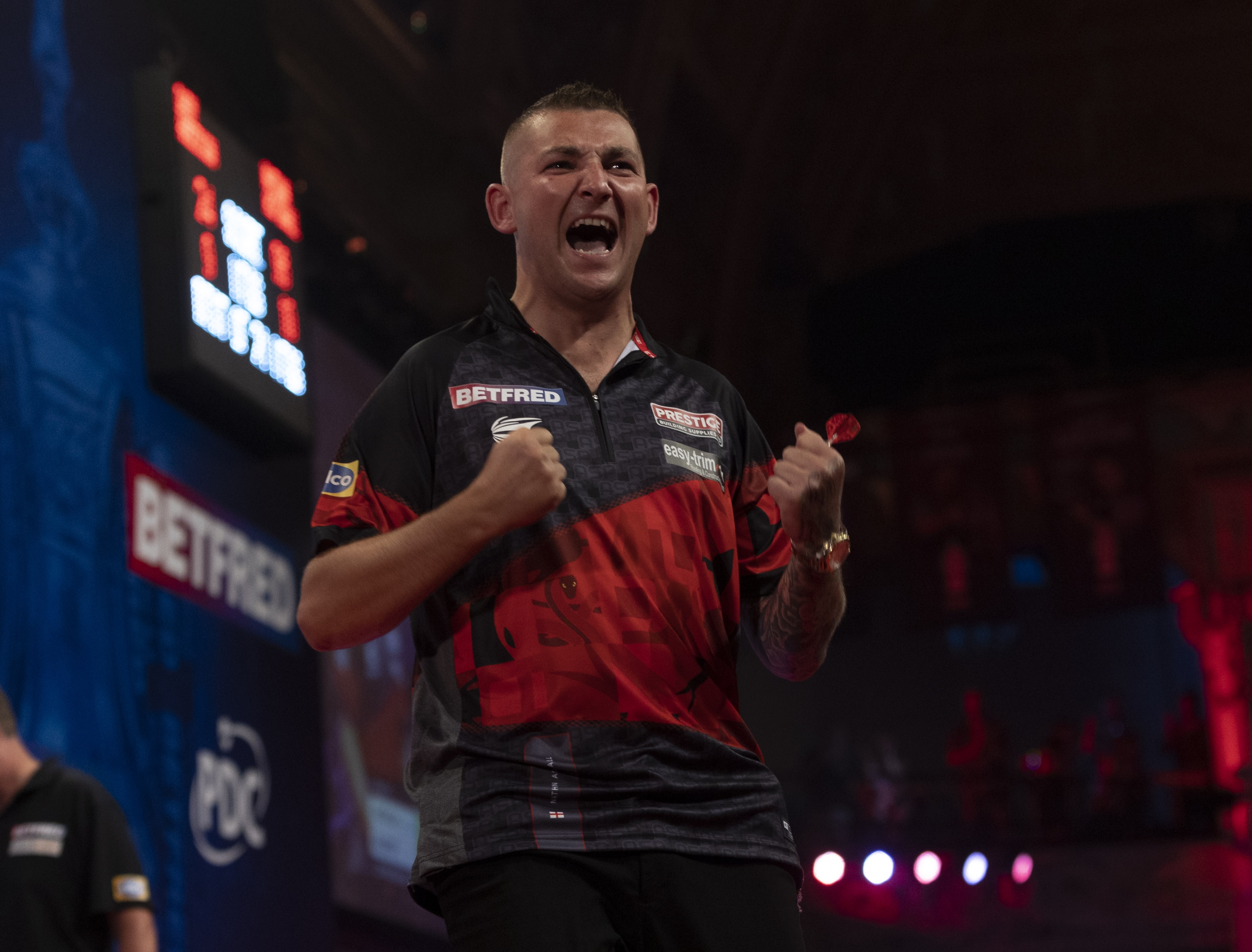 Aspinall hoping to continue 'childhood dream' against MvG | PDC