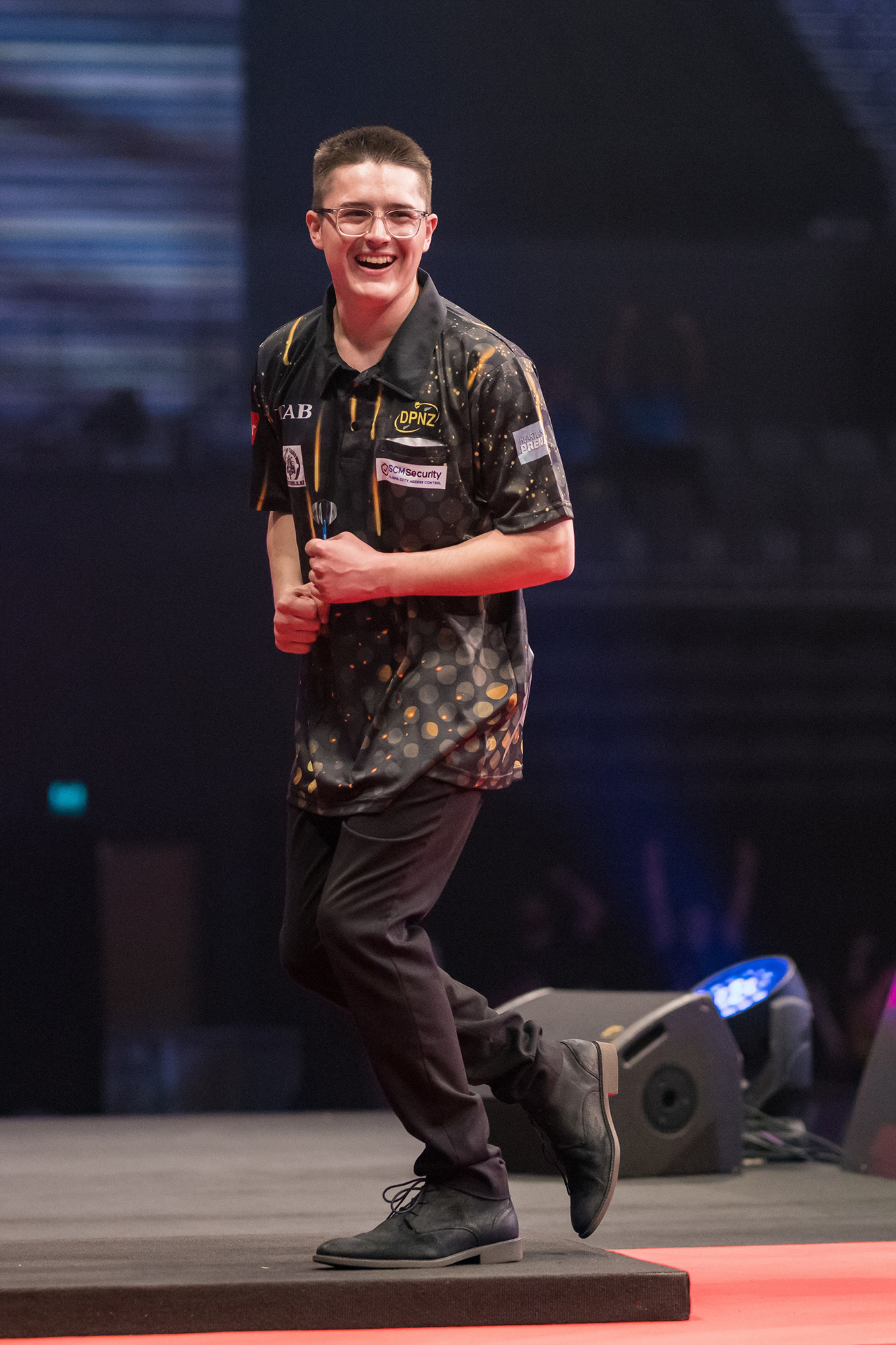 Milne sinks Sherrock to mark dream big stage debut in Hamilton | PDC