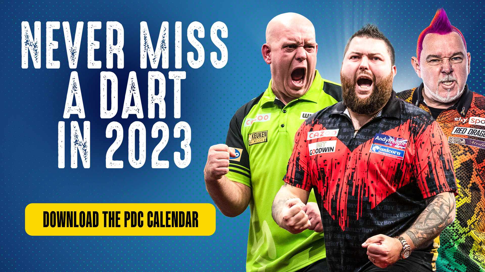 Never miss a dart with PDC eCalendar 2023 | PDC