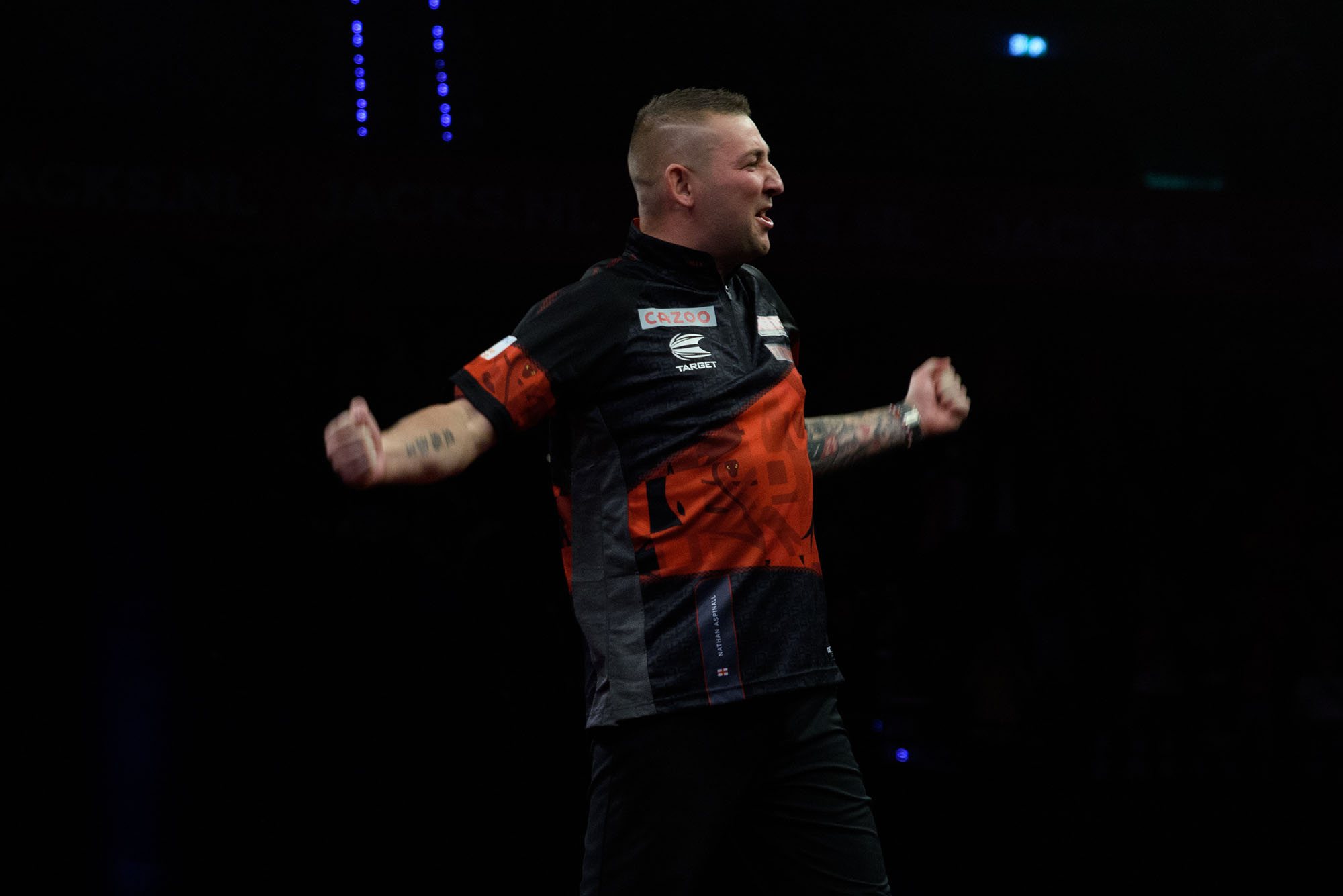 Emotional Aspinall reveals his pride following landmark Rotterdam win | PDC