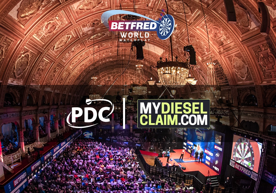 My Diesel Claim announced as partner of 2023 Betfred World Matchplay | PDC