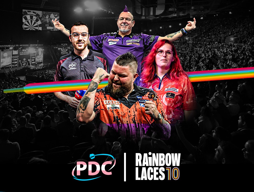 PDC to 'Keep It Up' for Rainbow Laces in 2023 with logo makeover | PDC