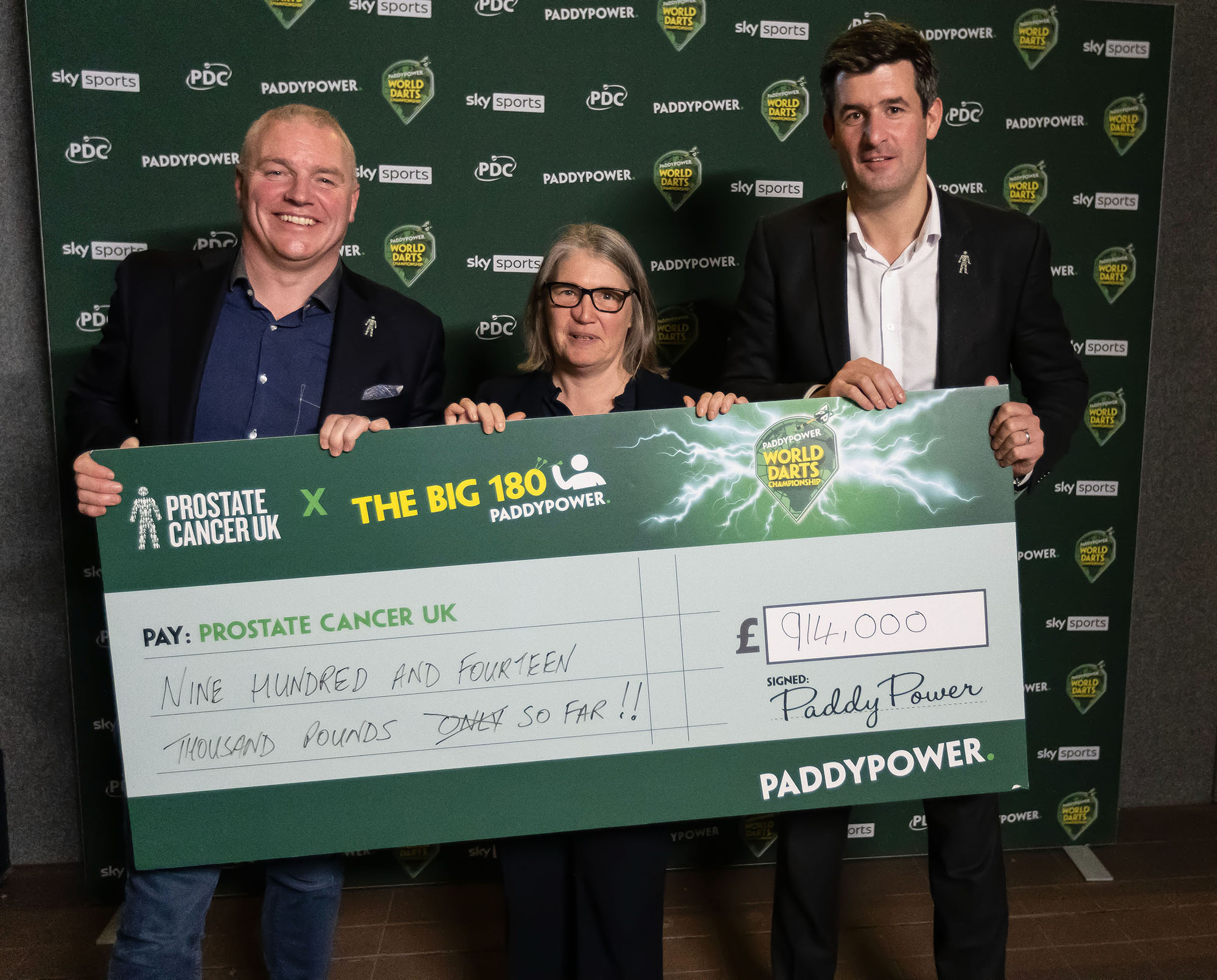 Paddy Power announce £1M donation to Prostate Cancer UK | PDC