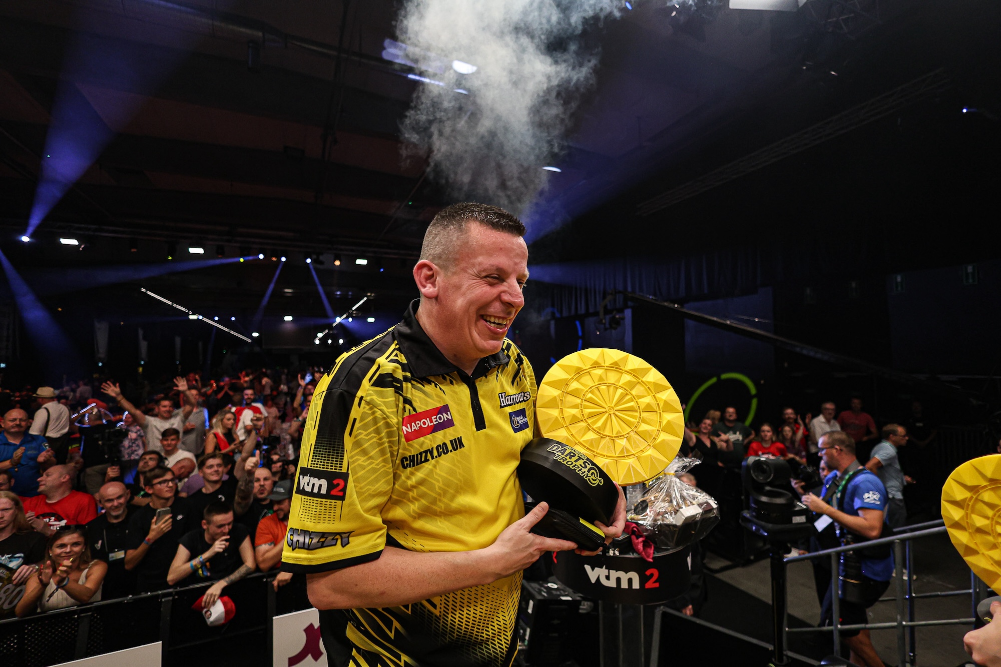 Chisnall doubles 2024 Euro Tour title tally in Antwerp | PDC