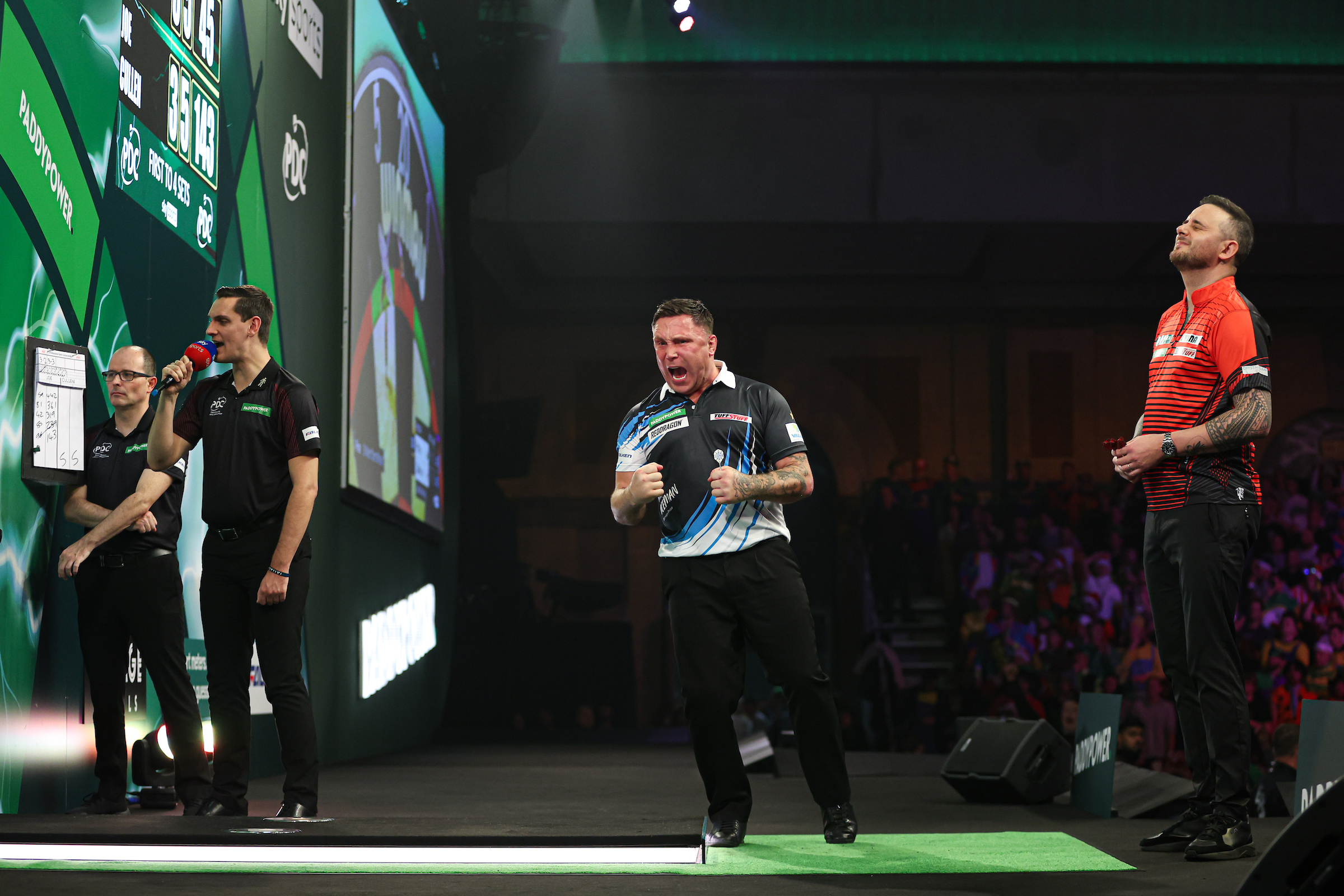 Price and Clayton win thrillers as Heta hits nine-darter on Day Ten | PDC