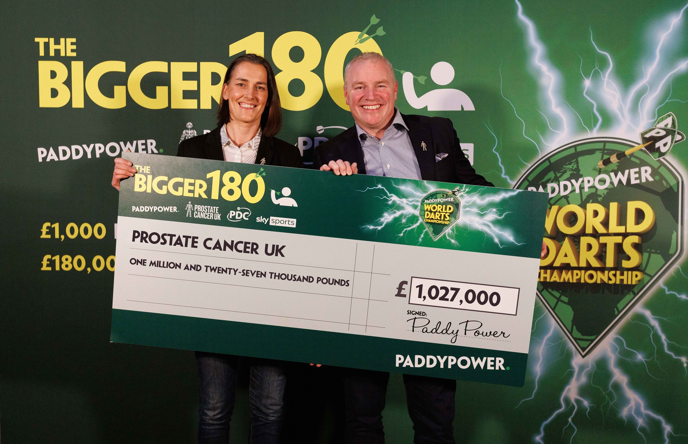 The BIGGER 180 raises huge £1,027,000 donation for Prostate Cancer UK | PDC