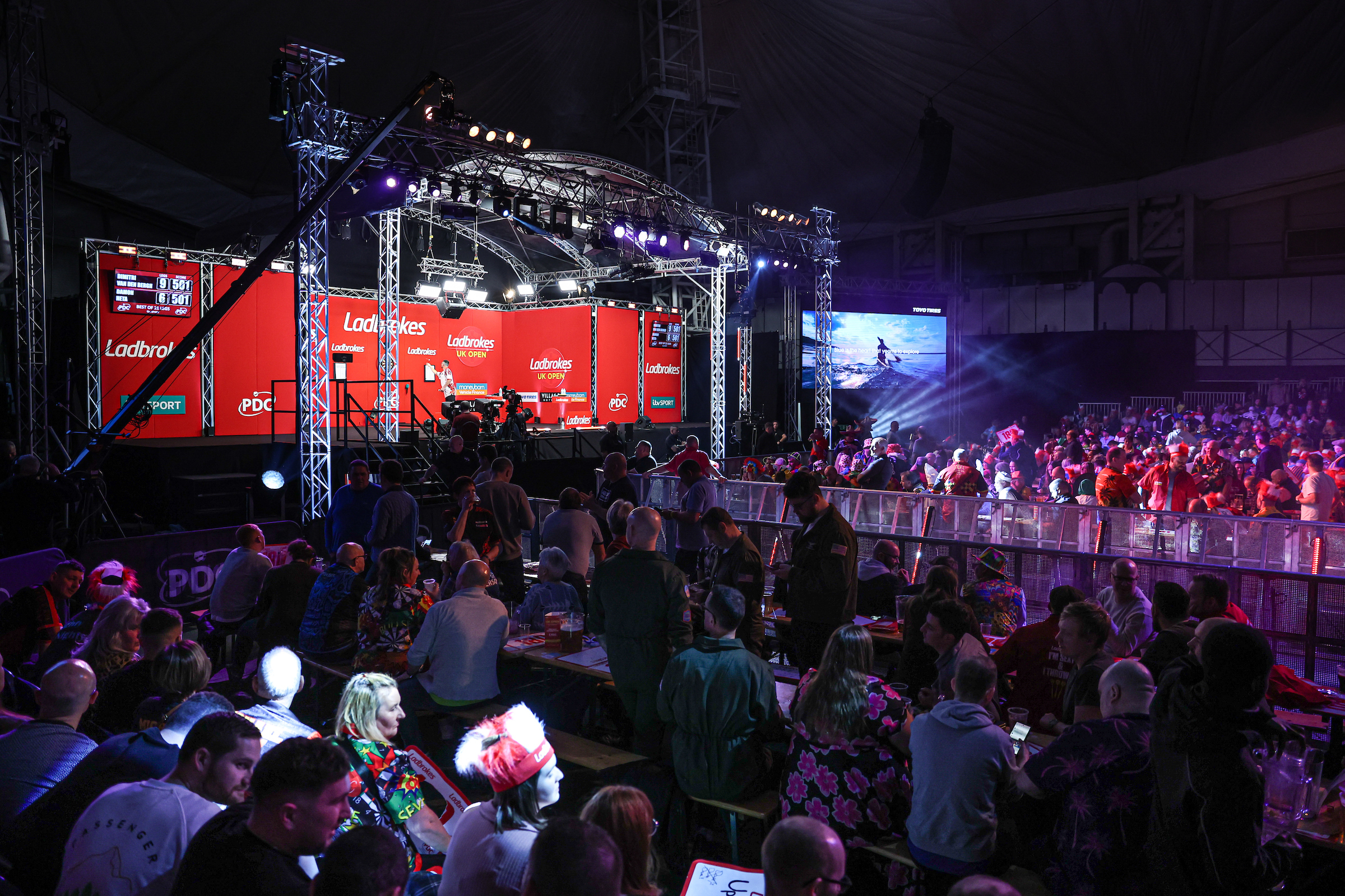 2025 Ladbrokes UK Open draw & stage allocations confirmed | PDC