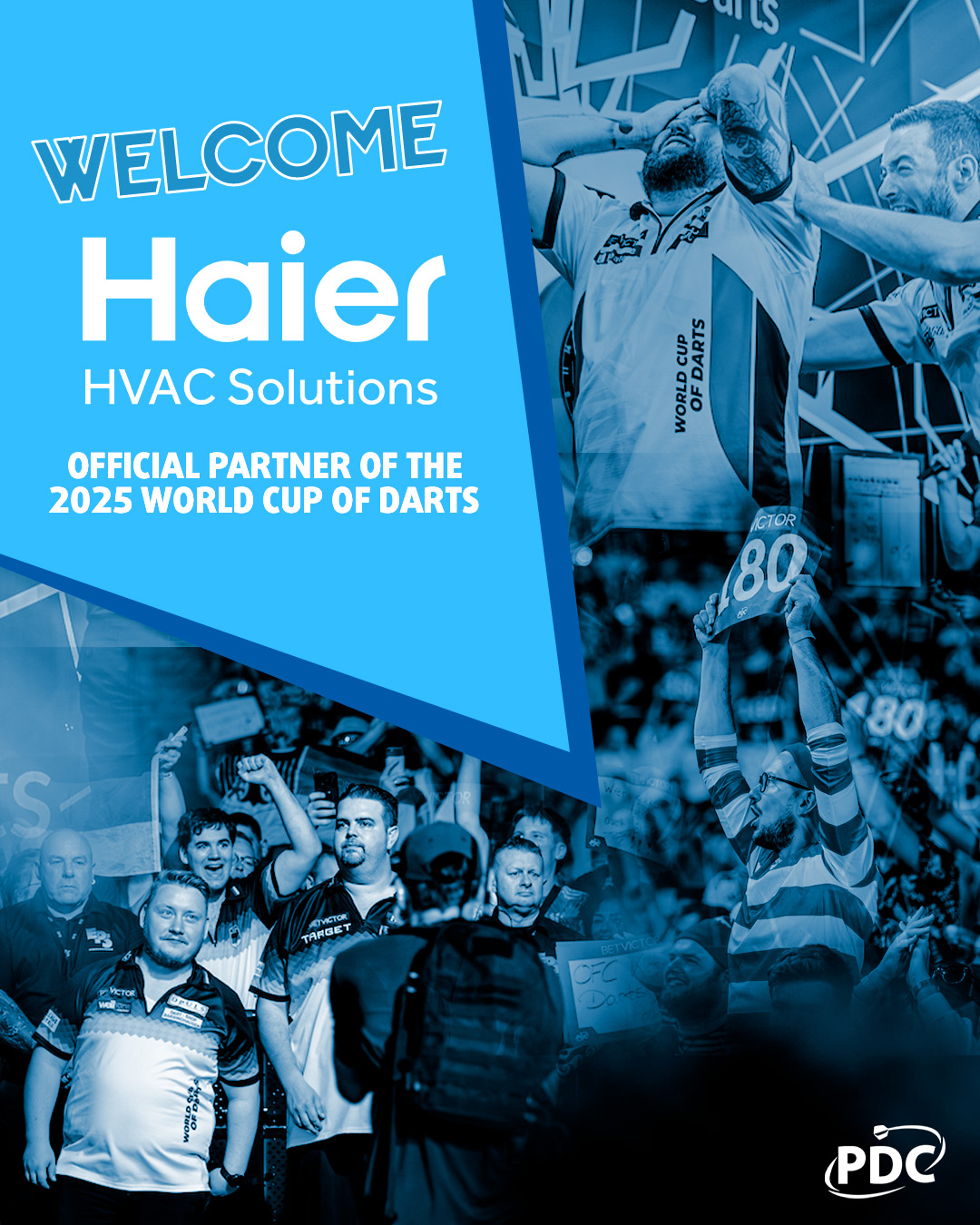 Haier confirmed as official World Cup of Darts partner | PDC